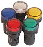 Monobloc LED Pilot Lights in Five Colours & 4 Voltages - ITC Electrical ...